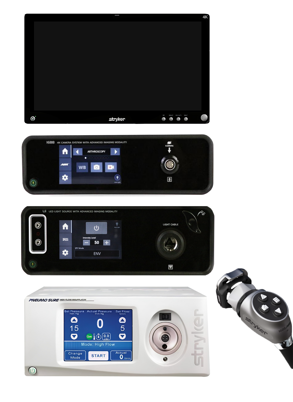 Stryker –Stryker 1688 AIM Laparoscopy Tower System – First Medical