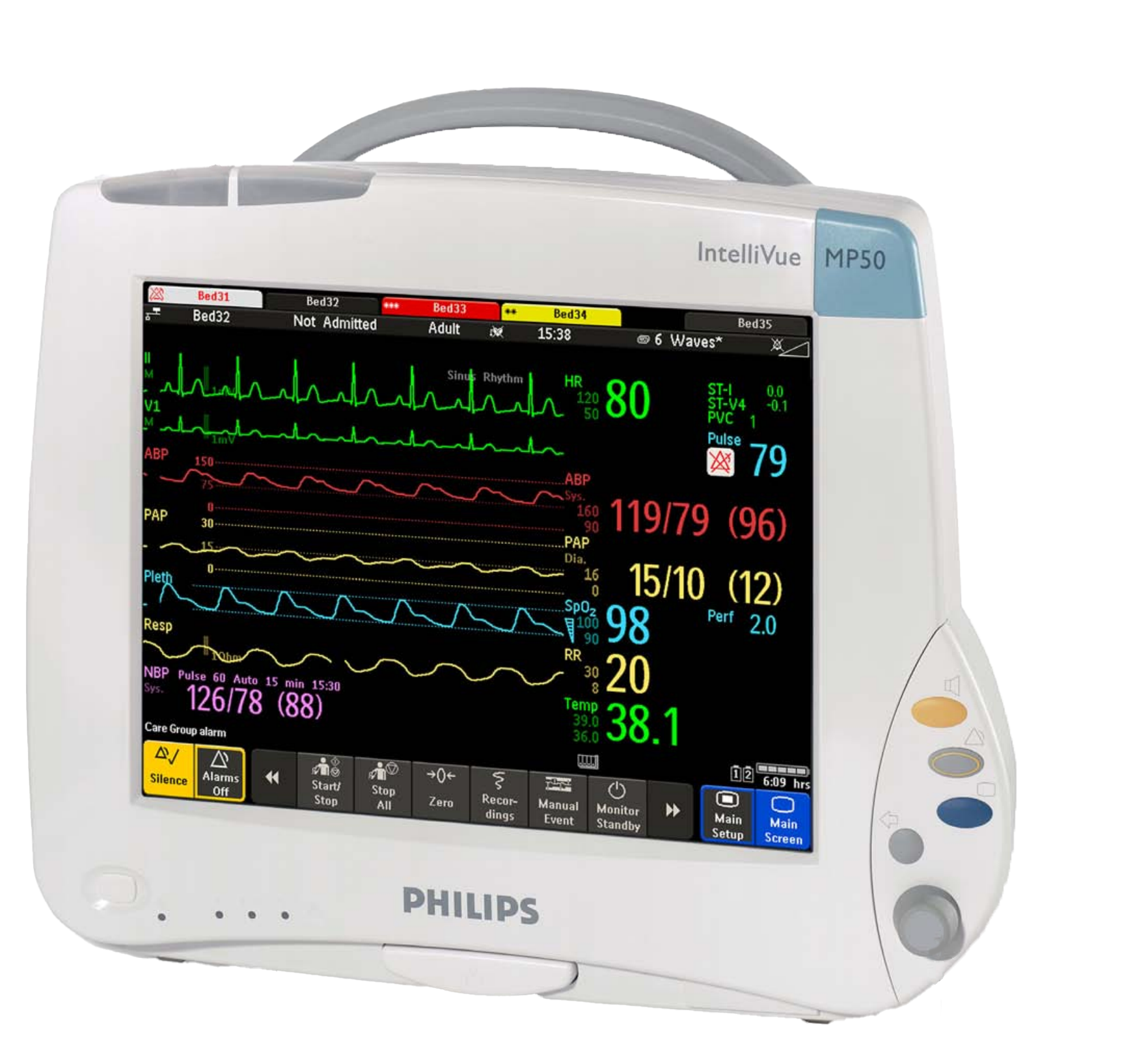 Philips –Philips IntelliVue MP50 Monitor – First Medical