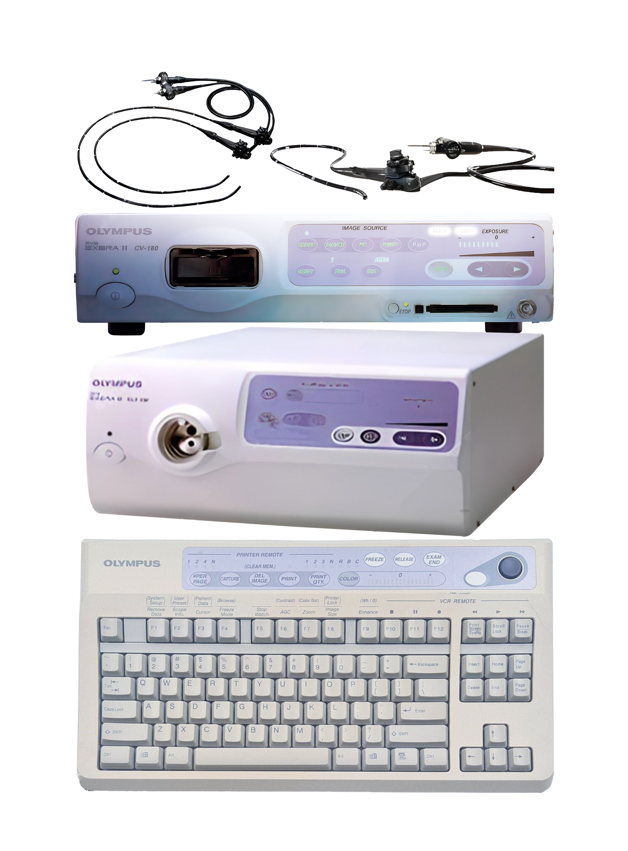 Olympus –Olympus Evis Exera II CV-180 Endoscopy Tower System – First ...