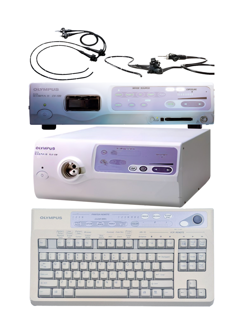 Olympus –Olympus Evis Exera II CV-180 Endoscopy Tower System – First ...
